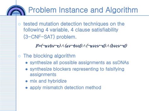Ppt Application Of Mismatch Detection Methods In Dna Computing