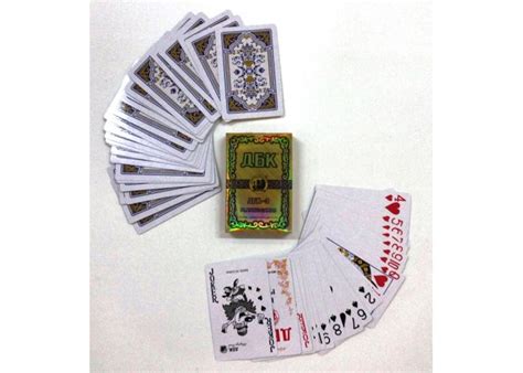 Игральные карты ДБК стандартная колода 54 кар.