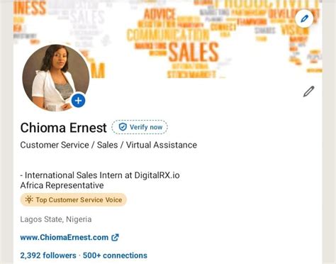 Chioma Ernest On Linkedin Customerservice Linkedintopvoice Grateful