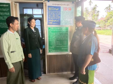 အိမ်မဲမြို့နယ်တွင်အခွန်ဆိုင်ရာ အသိပညာပေး ဗီနိုင်းချိတ်ဆွဲထားရှိမှုကွင်းဆင်းစစ်ဆေး Information