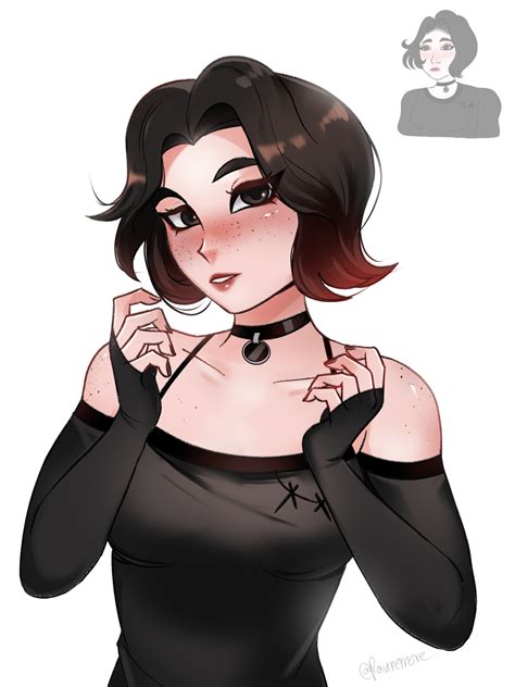 Doomer Girl By Ravenemore On Newgrounds