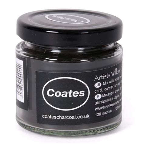 Coates Artists Willow Charcoal Powder 125ml Cowling And Wilcox Ltd Cowling And Wilcox