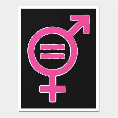 Gender Equality Wall And Art Print Gender Equality Gender Equality