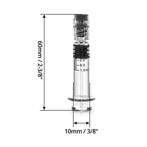 붕규산염 유리 루어 잠금 주사기 바늘 없는 정확한 실험실 주사기 1ml 10 개 Aliexpress