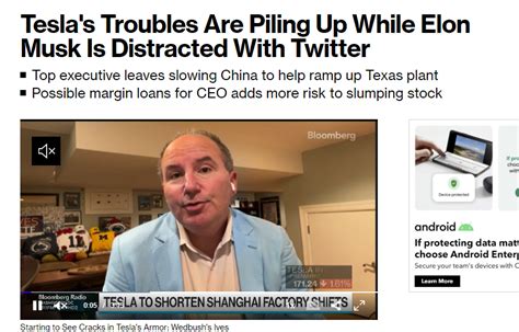 일론 머스크가 트위터에 정신 팔려있는 사이 테슬라의 문제는 점점 더 불어난다 주식 에펨코리아