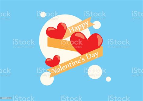 해피 발렌타인 데이 하루 한 마음 회전 텍스트의 회전 대역에 둘러싸여 구타와 일치 하는 배경 Hdtv에 대한 스톡 벡터 아트 및 기타 이미지 Istock