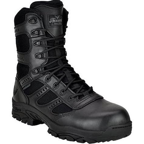 Mens 8 Thorogood Waterproof Side Zipper Uniform Boots 834 6219
