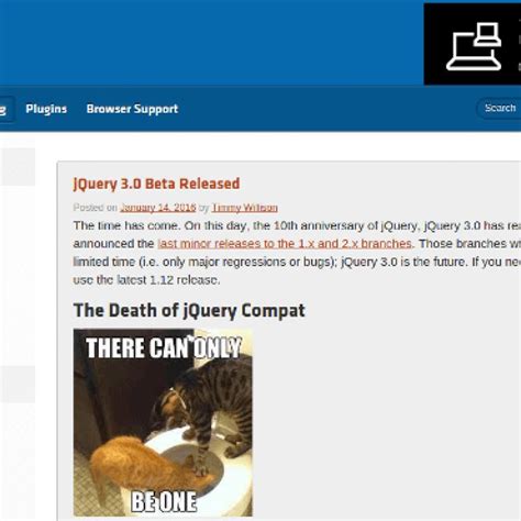 Jquery 30 Beta Has Been Released Vandelay Design Jquery Mail Newsletter Template