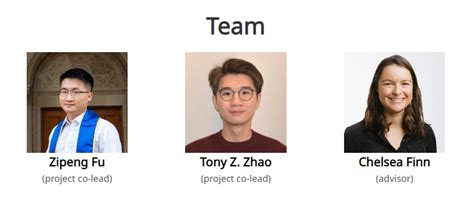 Stanford University Mobile Aloha Learning Bimanual Mobile Manipulation With Low Cost Whole Body