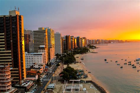 Sunset In Fortaleza Brazil Brazil Travel Brazil Travel Guide Visit