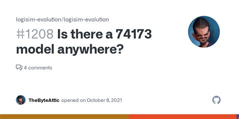 Is There A 74173 Model Anywhere · Issue 1208 · Logisim Evolution Logisim Evolution · Github