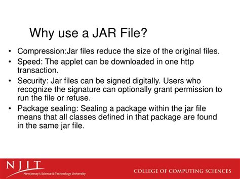 PPT Creating Jar Files PowerPoint Presentation Free Download ID 402426