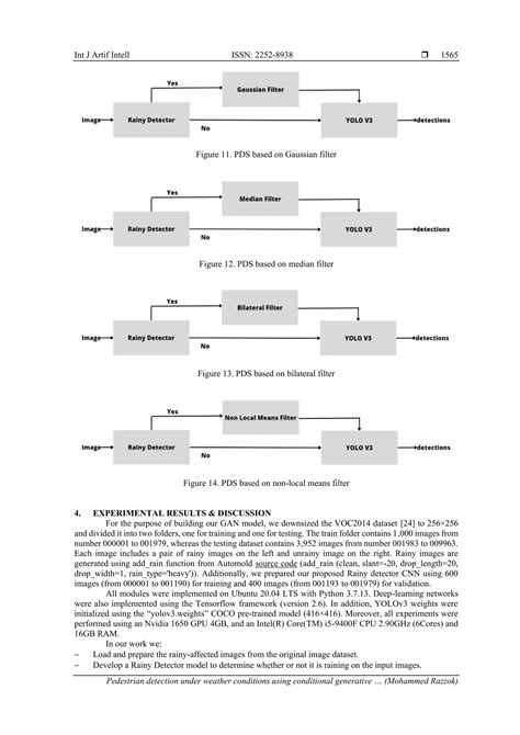 Pedestrian Detection Under Weather Conditions Using Conditional Generative Adversarial Network Pdf