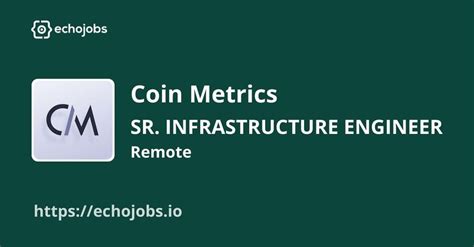 Coin Metrics Is Hiring Sr Infrastructure Engineer Remote Kafka