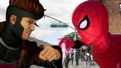 Amt Intros Gambit Vs Spider Man By Superspidy500 On Deviantart