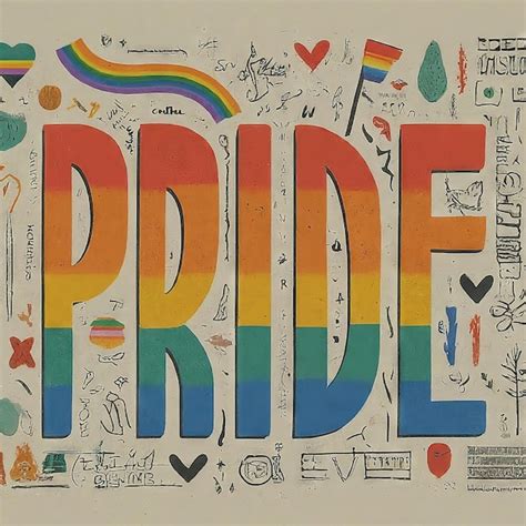 검은 바탕에 있는 자부심 발 프리미엄 Ai 생성 벡터