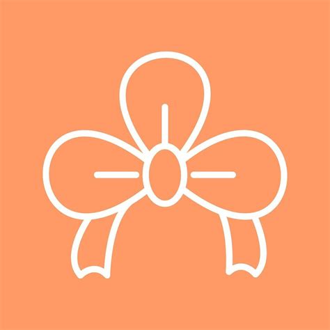 Bow Vector Icon 40225124 Vector Art At Vecteezy