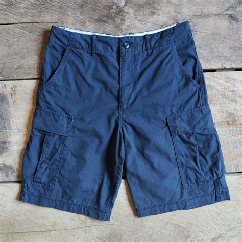 Uniqlo กางเกงคาร์โก้ขาสั้น ยูนิโคล่ 30 Shopee Thailand