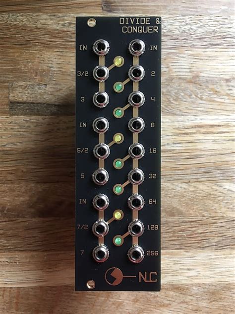 nlc nonlinear circuits divide and conquer reverb