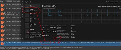 Out Of Memory During Shader Parsing Unity Engine Unity Discussions