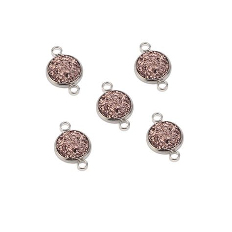 Badu Bg Конектори от неръждаема стомана 304 за гривна обеца колие изработка на бижута 14 мм