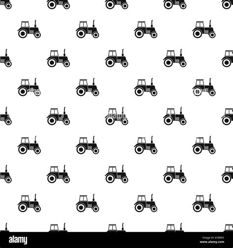 Tractor Pattern Vector Stock Vector Image Art Alamy