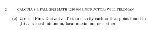 Solved Problem 1 Consider The Function Fxx54−8x14 A