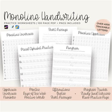 Cute Handwriting Practice Worksheets For Adults Lettering Worksheets