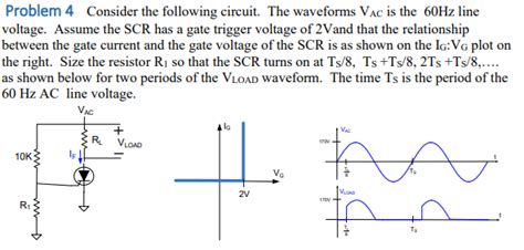 Solved Problem Consider The Following Circuit The Chegg