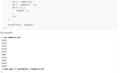 Solved Exercise — Individual Mips Order Checking In The