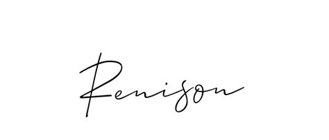 78 Renison Name Signature Style Ideas Perfect Esign