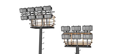 Floodlight 6 3d Model By Chtazi