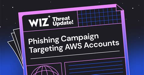 Wiz Threat Research Team Spots New Aws Phishing Campaign Wiz Blog