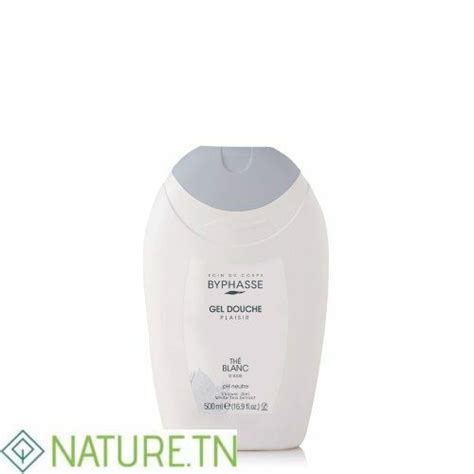 Byphasse Gel De Douche Au The Blanc 500ml Naturetn