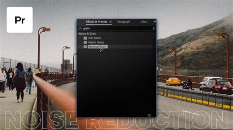 How To Remove Noise From Footage In Premiere Pro And After Effects Noise Reduction Youtube