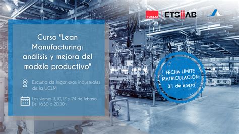 Apúntate Al Curso De Formación En Lean Manufacturing Análisis Y