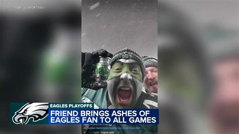 Philadelphia Eagles Superfan Honors Friend By Bringing Ashes To Every Game This Season 6abc