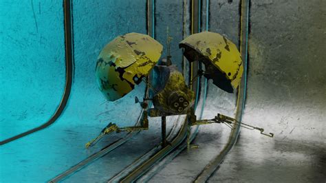 3d Model Starwars Pistoeka Sabotage Droid Buzz Droid Vr Ar Low Poly