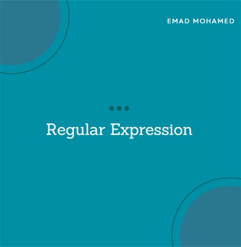 Regular Expression Positive Lookahead Abc By Emad Mohamed Jun 2025 Medium