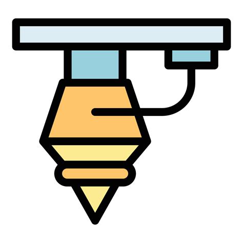 Industrial Cnc Machine Icon Vector Flat Vector Art At Vecteezy