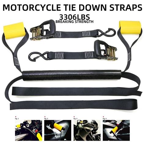 Motorcycle Handle Bar Tie Down Straps For Balanced Fast Secure Manufacturers And Suppliers China