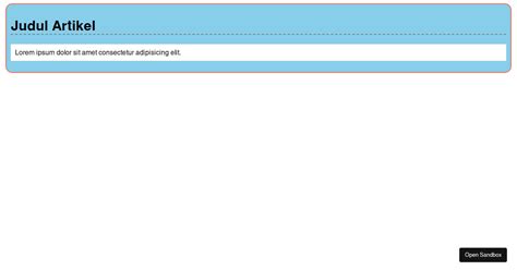 Html Box Model Codesandbox
