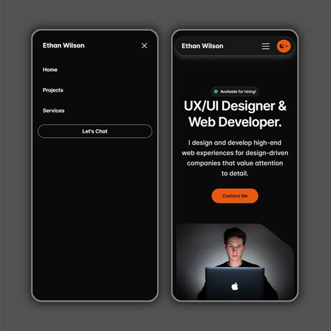 uxoria modern html portfolio template for ux ui designers and web