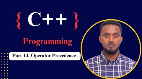 Part 14 Operator Precedence In C Programming Exit Exam Course Youtube