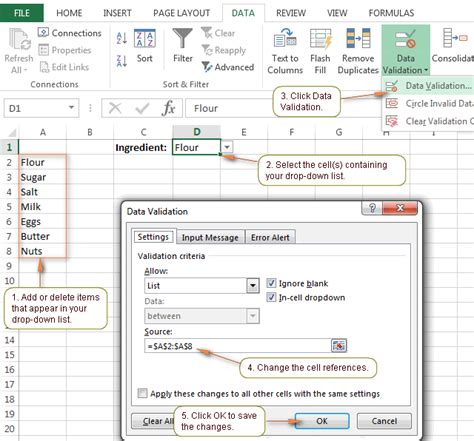 How To Add More Dates To A Drop Down List In Excel Printable Timeline