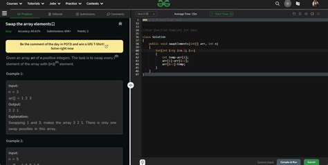 Krati Madhwani On Linkedin 100daysofcode Codingjourney Arraymanipulation Shriramsr