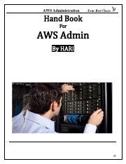 Comprehensive Guide To AWS Administration And Cloud Computing Course Hero