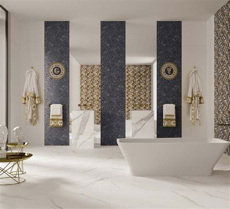 Versace Ceramics Nuovi Rivestimenti In Gres Manifesto E Icons Per