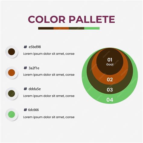 Premium Vector Set Vector Color Palette Samples Combination Of Different Colour In Rgb Hex For