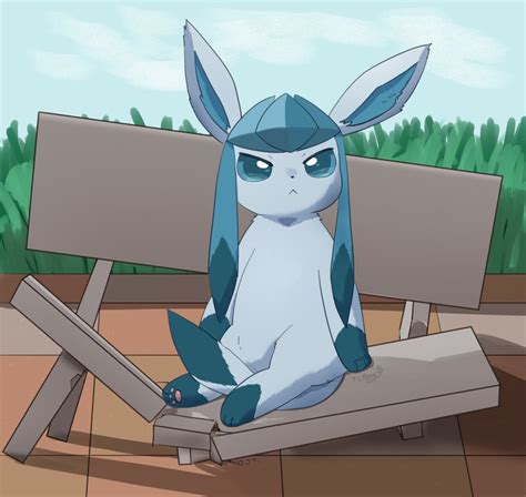 Glaceon Pokemon Drawn By Tl Peng Danbooru